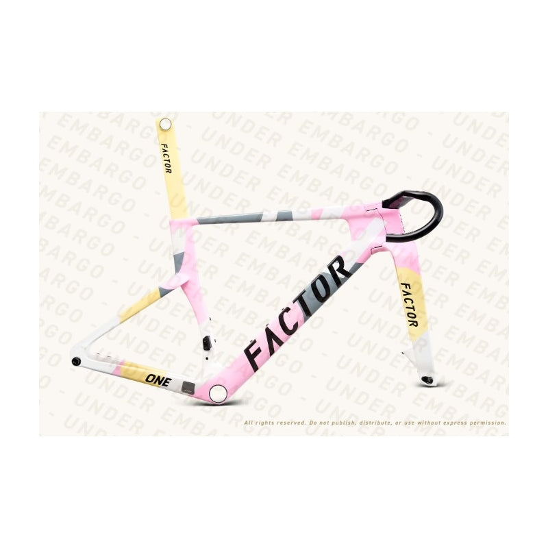 Factor Bikes One Frameset Premium Package + Wheelset (nimbus grey in 5 ...