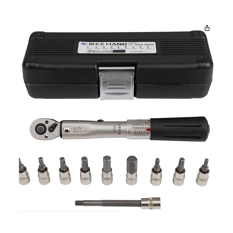 Bike Hand Torque Wrench 2-24NM Black Case – Pedalheads